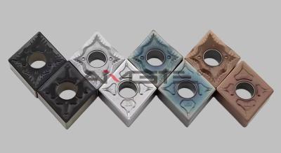 China High-Precision Carbide Turning Insert with GF Chipbreaker for Finishing for sale