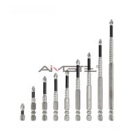 China 9PCS 25 50 65 70 75 90 100 120 150mm K5 Anti Slip Bit High Magnetic Screwdriver Drill Bit Set for sale