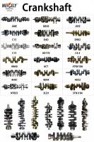 China Medium Size Aluminum Crankshaft Komatsu Excavator Parts for sale