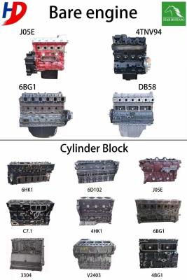 China Durable Smooth Solid Structure Bare Engine Parts Komatsu Excavator Parts for sale