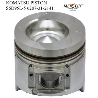 China 6207-31-2141 Komatsu Diesel Engine Spare Part Piston S6D95L-5 for sale