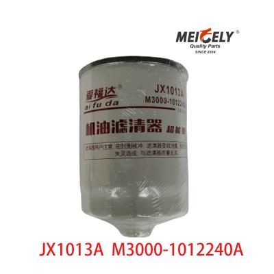 China Stock High Quality JX1013A Oil Filter M3000-1012240A For Yuchai for sale