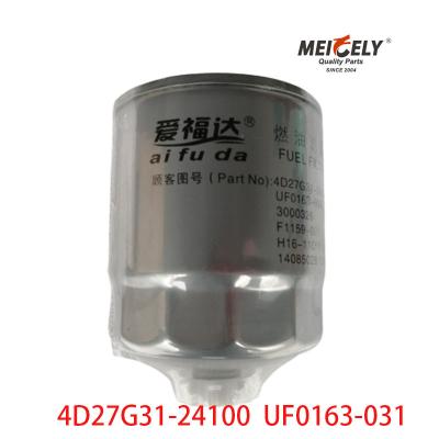 China New Forklift Parts 4D27G31-24100 Fuel Filter UF0163-031 for sale