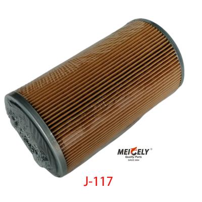 China Stock Truck Engine Parts J-117 Oil Filter Element For HINO Trucks for sale