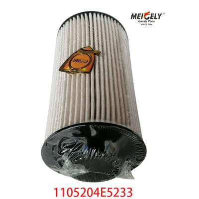 China Stock 1105204E5233 Fuel Filter Element For JAC Jianghuai Junling for sale