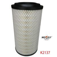 China Heavy Duty Engine OEM K2137 Air Filter For Dongfeng Truck for sale