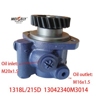 China Stock 1318L/215D Yuchai 4108ZQ Power Steering Pump ZYB-1318L/215D for sale