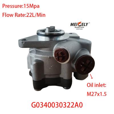 China Hot Sale G0340030322A0 Foton Auto Parts Steering Vane Pump for sale