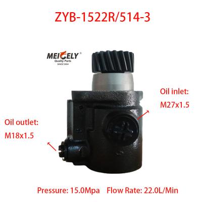 China Stock New ZYB-1522R/514-3 Steering Booster Pump For Foton Ouman for sale