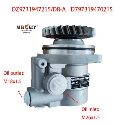 China Stock Heavy Duty Auto Parts Power Steering Pump For Shacman WP12 for sale