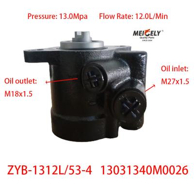 China Stock ZYB-1312L/53-4 Power Steering Pump For Jinlong Foton Nanjun for sale