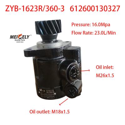 China Hot Sale 612600130327 New Heavy Duty Weichai Steering Pump for sale
