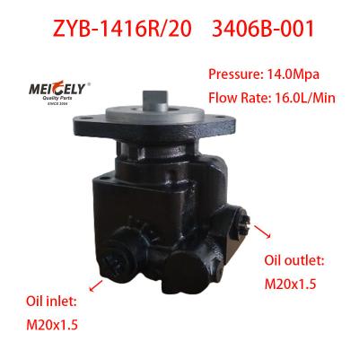 China 3406B-001 Dongfeng Tianjin Cummins Steering Power Pump for sale