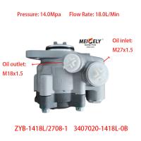 China Stock Power Steering Pump OEM 3407020-1418L-0B For European Truck for sale