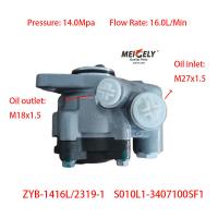 China Stock S010L1-3407100SF1 Yuchai Engine Booster Pump Steering Pump for sale