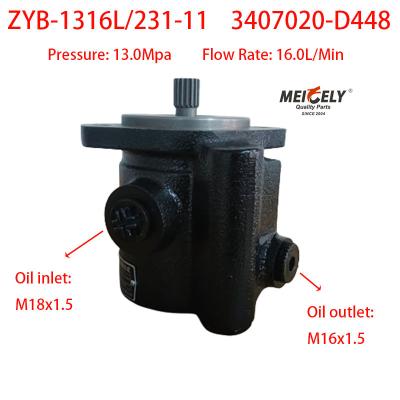 China Engine Parts ZYB-1316L/231-11 Weichai Deutz Power Steering Pump for sale