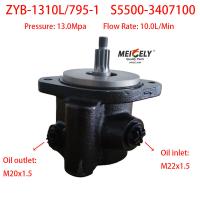 China Stock ZYB-1310L/795-1 Yuchai Power Steering Pump S5500-3407100 for sale
