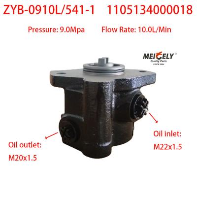 China Foton Cummins OE ZYB-0910L/541-1 Power Steering Pump for sale