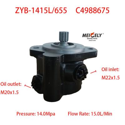 China Power Steering Pump C4988675 For Dongfeng Cummins ISDE Engine for sale