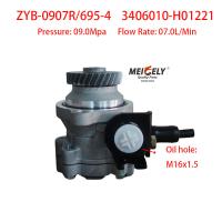 China Genuine Dongfeng Kaiput ZD30 3406010-H01221 Steering Vane Pump for sale