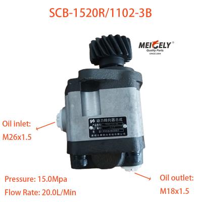 China SCB-1520R/1102-3B Steering Booster Pumps For Shacman Truck for sale