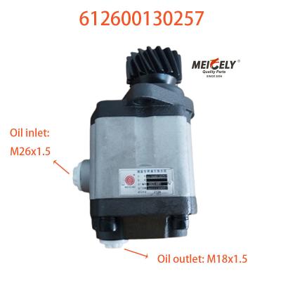 China 612600130257 Steering Pump Vane Pump For Beiben Weichai for sale