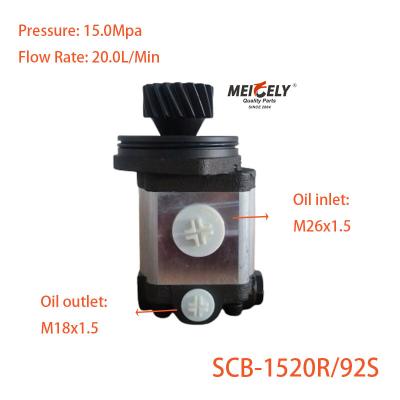 China SCB-1520R/92S High Performance New Steering Pump For Weichai for sale