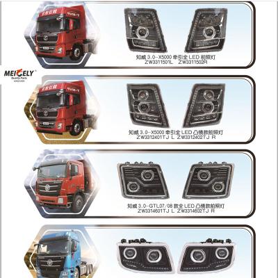 China Truck Parts LED Headlight Assembly For Shacman Foton X3000 for sale