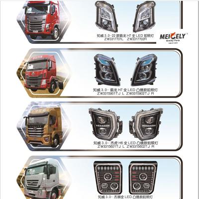 China High Quality Full LED Headlight 20980241 For Balong H7 Jiehu H6 Jieshi for sale
