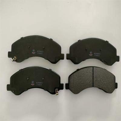 China Auto Brake Spare Parts D606-7487 For JMC Shunda Front Brake Pads for sale