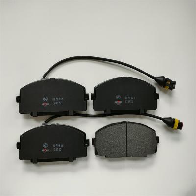 China Ytong Kinglong Bus BCP0856 Brake System Front Brake Pad Kits for sale