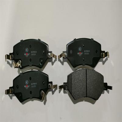 China Quality Assurance BCP0843 151221 For Wuling Zhengtu Front Brake Pads for sale