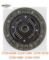 China Genuine Clutch Disc 31250-02040 31250-12081 Fit For 4A 3T 2E Engine for sale