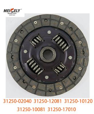 China Genuine Clutch Disc 31250-02040 31250-12081 Fit For 4A 3T 2E Engine for sale
