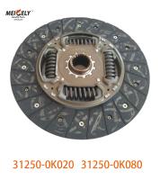 China High Performance Clutch Disc 31250-0K020 For Toyota HILUX INNOVA KUN10 for sale