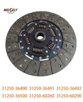 China Clutch Disc 31250-36490 TYD120 For LAND CRUISER COASTER 1HD for sale