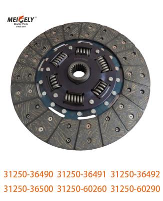 China Clutch Disc 31250-36490 TYD120 For LAND CRUISER COASTER 1HD for sale