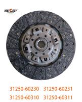 China Clutch Disc 31250-60230 1HD 31250-60231  For TOYOTA for sale
