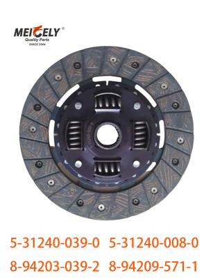 China Original 5-31240-039-0 Clutch Disc 5-31240-008-0 For Isuzu Truck for sale