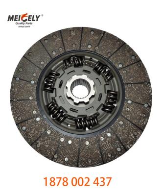 China Clutch Disc 1878 002 437 Good Quality For Heavy Duty Truck 1878000035 6S for sale