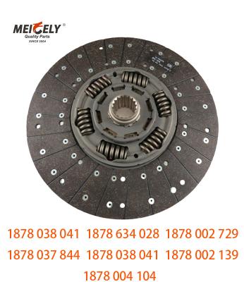 China Genuine Clutch Disc 1878 038 041 Clutch Pressure Plate For MAN Truck 1862504041 for sale