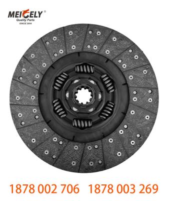 China Factory Price 1878 002 706 Clutch Disc 1878 003 269 For Heavy Duty Truck for sale