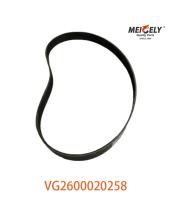 China Hot Selling VG2600020258 Alternator Belt Engine Spare Parts For HOWO for sale