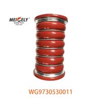 China Auto Parts WG9730530011 Intercooler Intake Hose WD615 For HOWO T5G Truck for sale