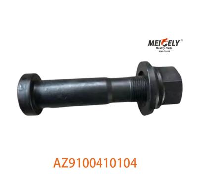 China New Hot Sale AZ9100410104 Wheel Bolt And Nut WG9112340123 Fit For HOWO for sale