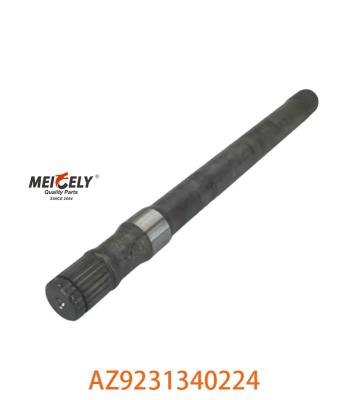 China SINOTRUK HOWO TRUCK Half Shaft Right Steel Component AZ9231340224 for sale