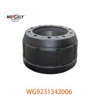 China Heavy Duty Truck Rear Brake Drum for SINOTRUK HOWO A7 WG9231342006 AZ9231342006 for sale