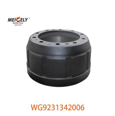 China Heavy Duty Truck Rear Brake Drum for SINOTRUK HOWO A7 WG9231342006 AZ9231342006 for sale