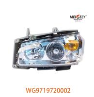 China Front Head Lamp Assembly Right WG9719720002 For SINOTRUK HOWO WG9719720001 for sale