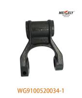China OEM WG9100520034-1 Front Leaf Spring Shackle For SINOTRUK HOWO for sale